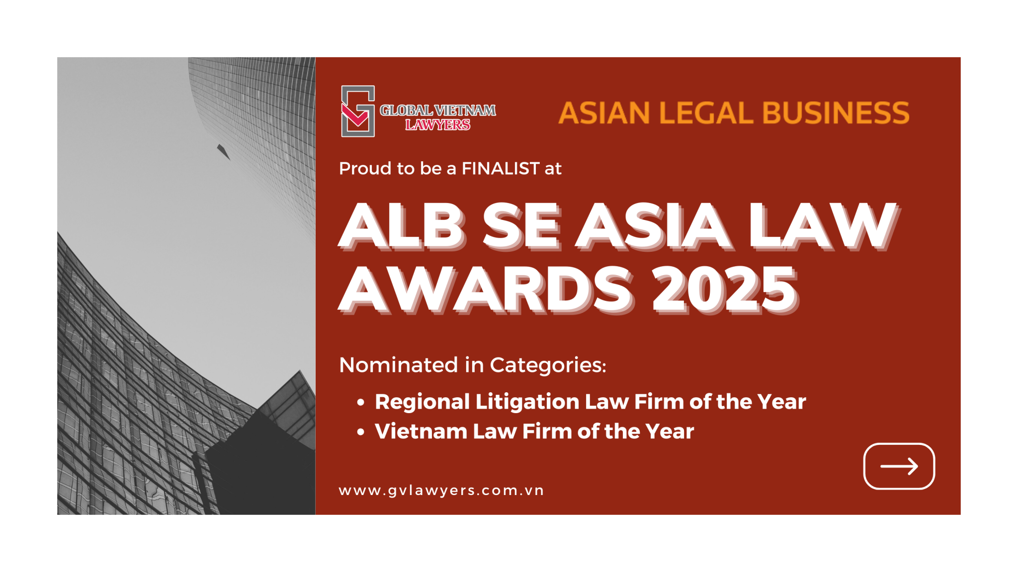 Asian Legal Business (ALB) SE Asia Law Awards 2025