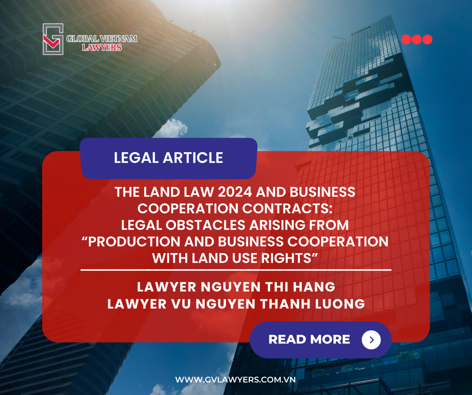 The Land Law 2024 and Business Cooperation Contracts: Legal obstacles ...