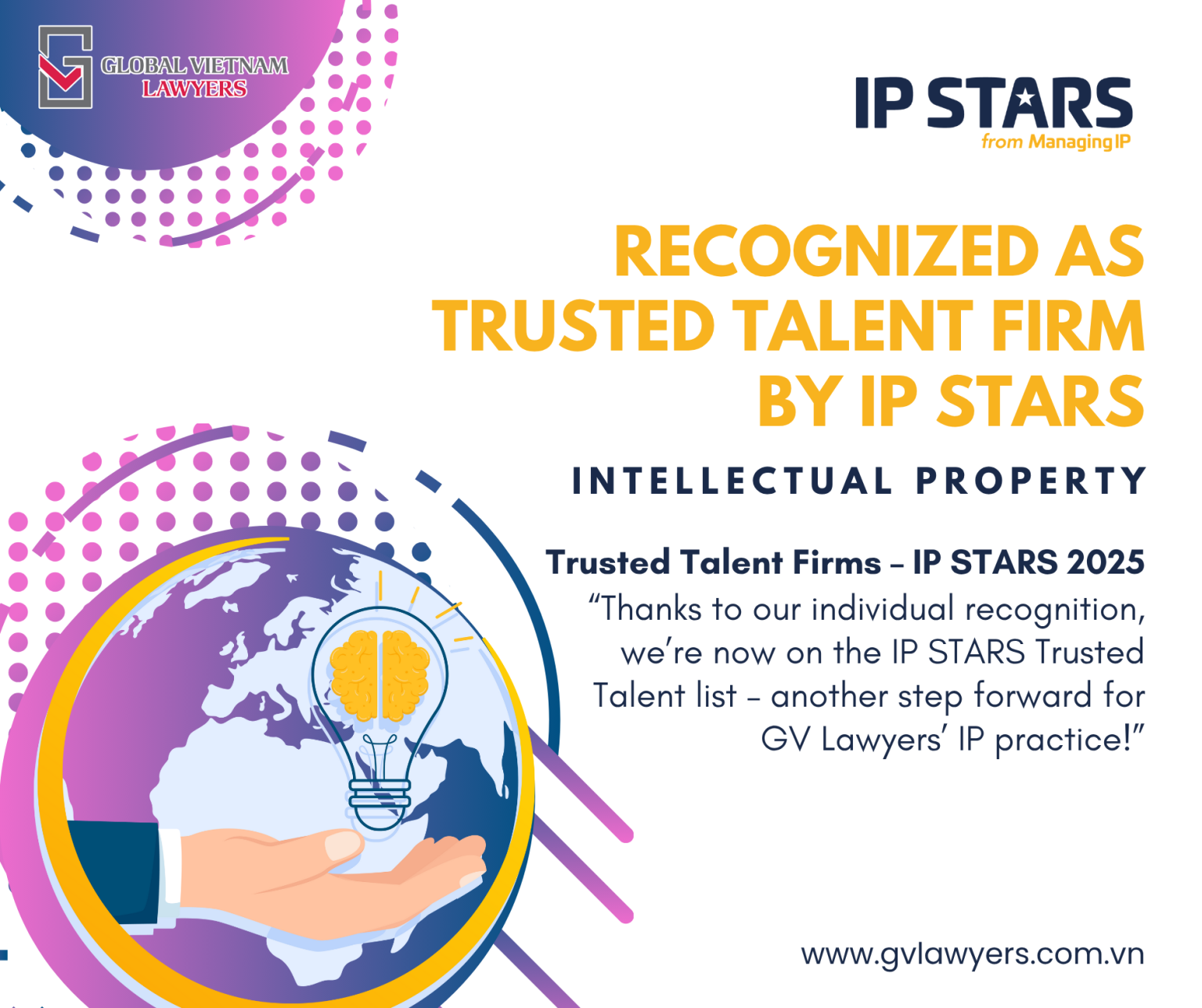 IP Stars: Trusted Talent Firms 2025